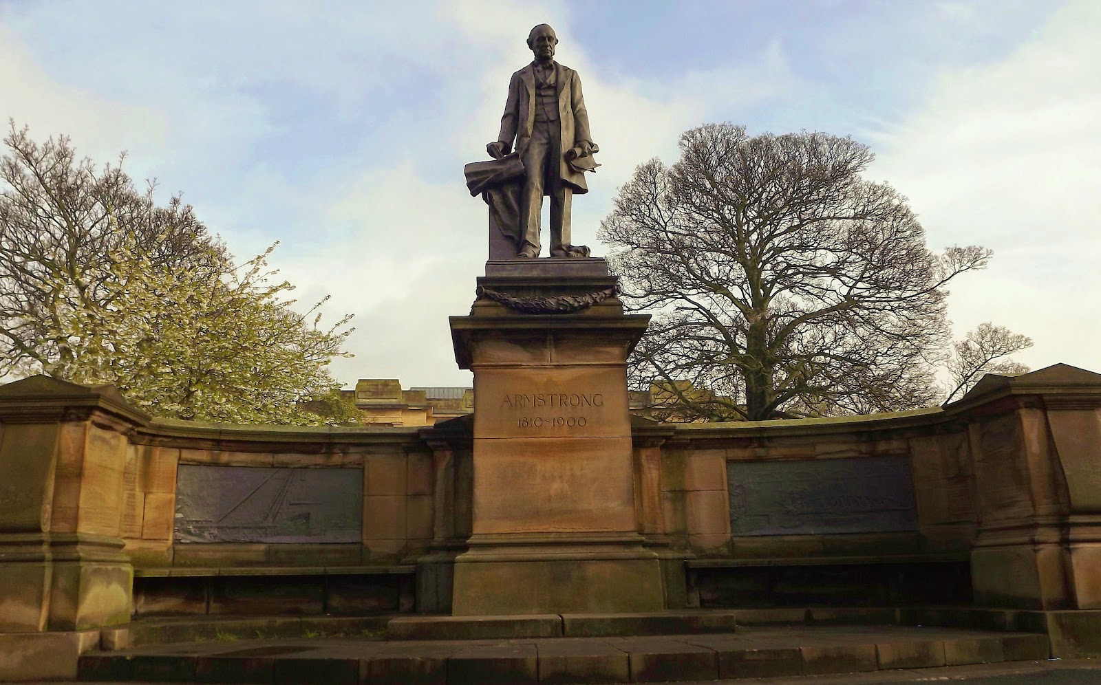 Newcastle England Statue