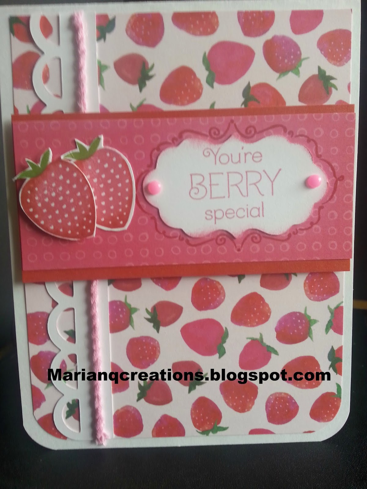 Marian's Creations: Workshop Card #2