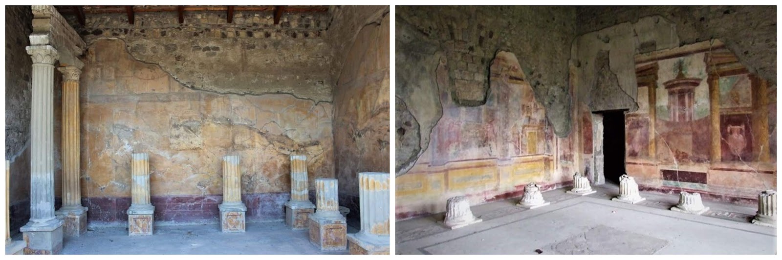 DOMVS ROMANA: Oecus, exedra, diaeta, salones de la domus en la antigua Roma