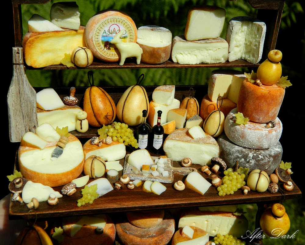 After Dark Miniatures: My New Gourmet Italian Displays