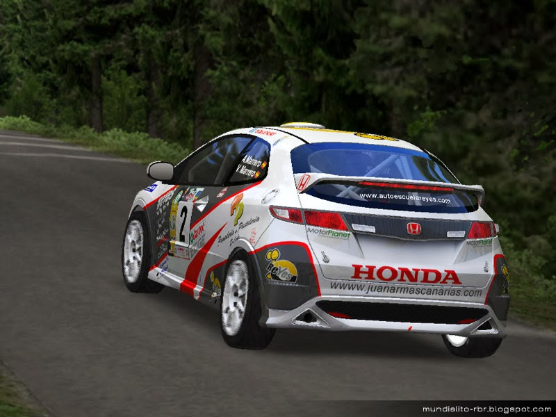 Mundialito RBR - Skins Richard Burns Rally: Honda Civic R3 - Reyes ...
