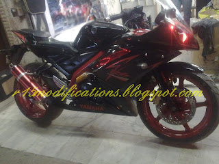 R15 Modified As Black Red R6 ~ R15 MODIFICATIONS By Rahul Harwani