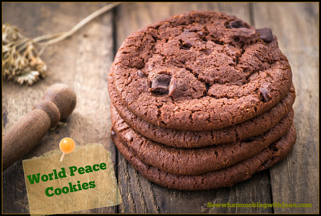 Sew what's cooking with Joan!: World Peace Cookies