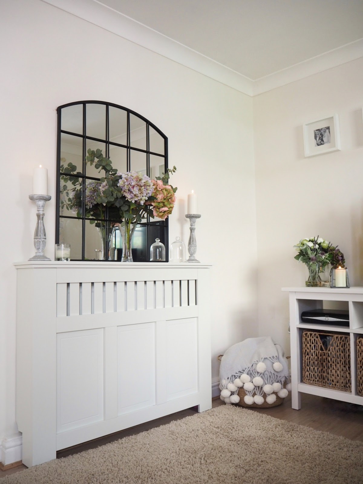 Three ways to style: A radiator cover | Dove Cottage