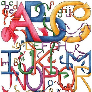 que te den... lengua: Letras entrelazadas.....