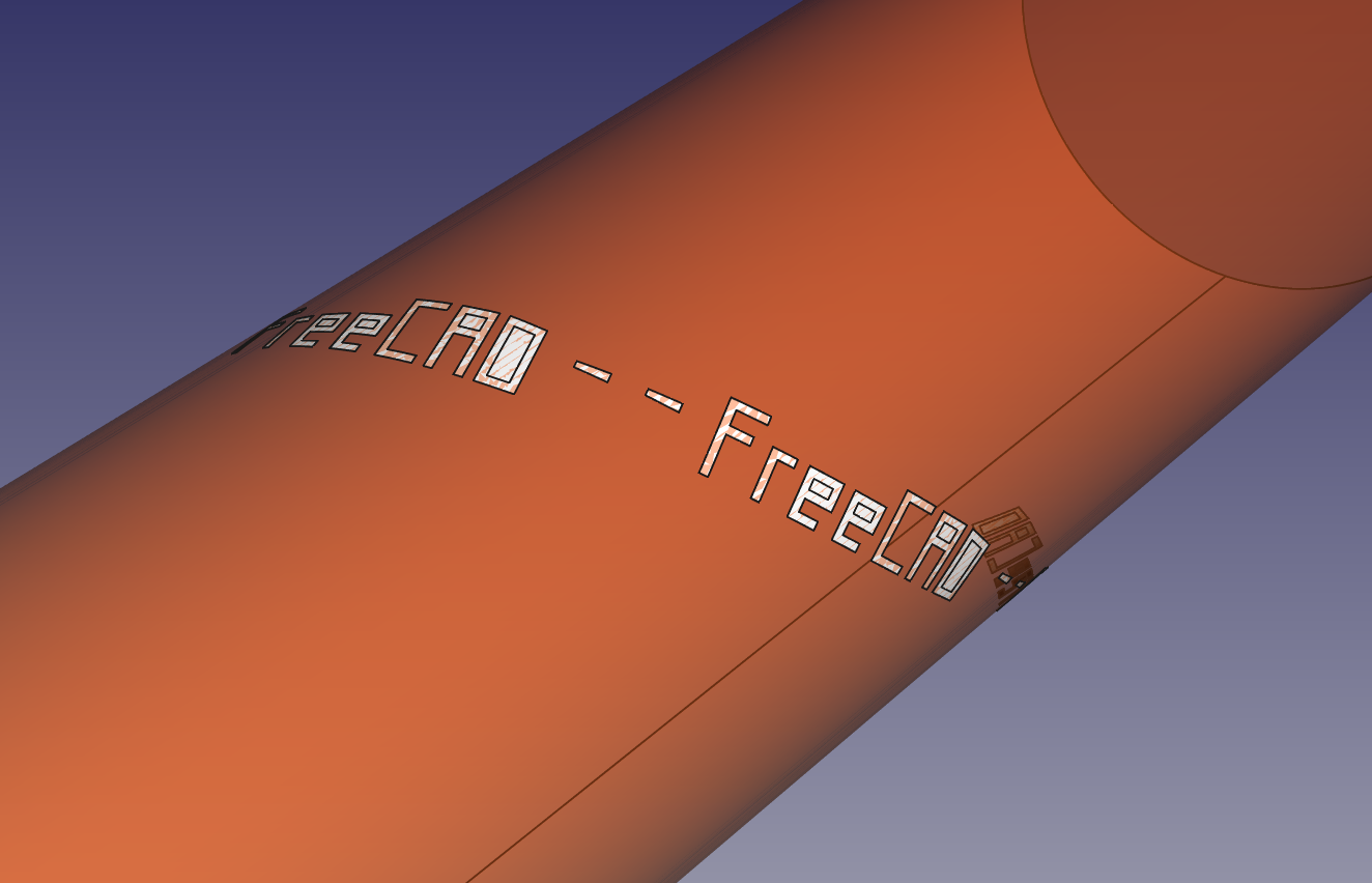 Linux For An Engineer FreeCAD Sticker Sketch And Text Linux For An Engineer FreeCAD Sticker Sketch And Text