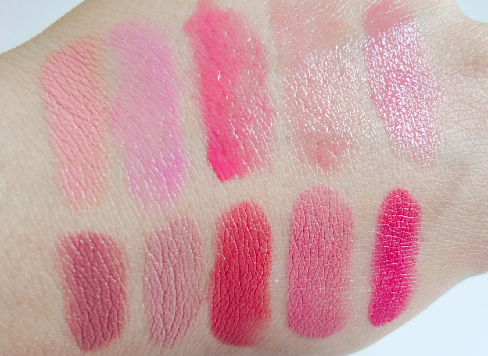 winnietsuii: Top 10 Favorite Pink Lipsticks / Lippies