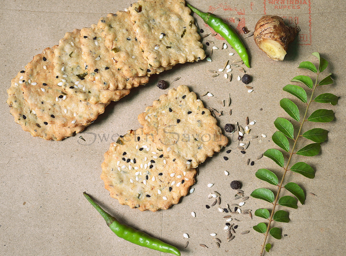 Sweet 'n' Savoury: Masala biscuits