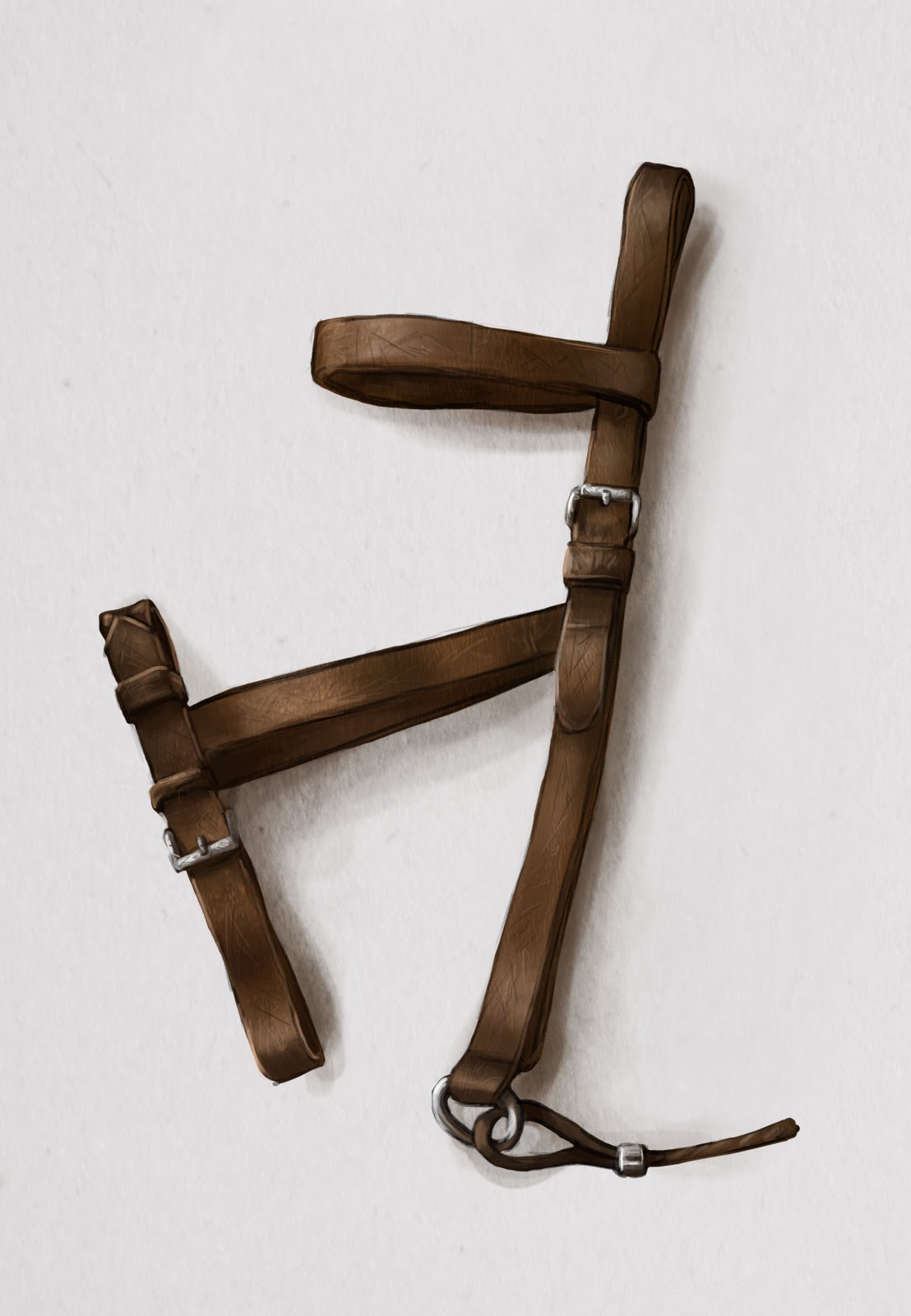 HAYLEY MERRINGTON: Items from a Cavalry Officer's Tack.