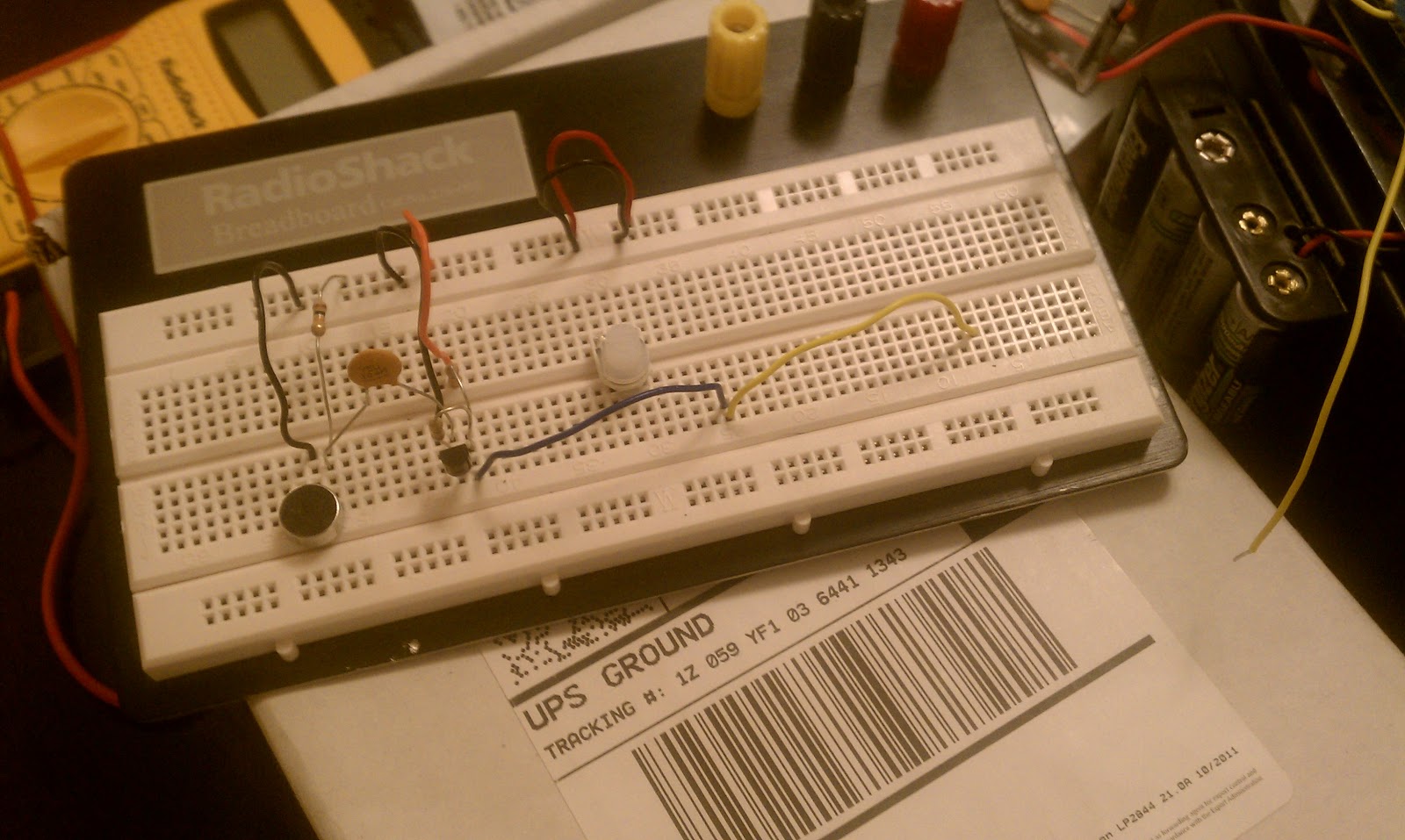 Electret Microphone Breadboard at Elias Hull blog