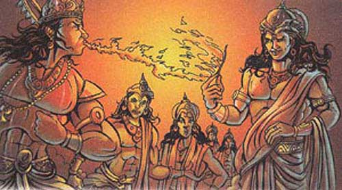 Parabrahma As Yaksha Teach an Important Lesson To Indra - Agni - Vayu ...