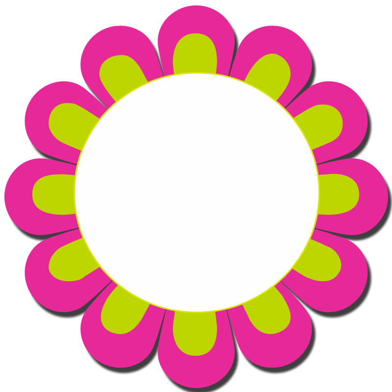 Frame Bunga | i-Cikgu | Bahan Bantu Mengajar