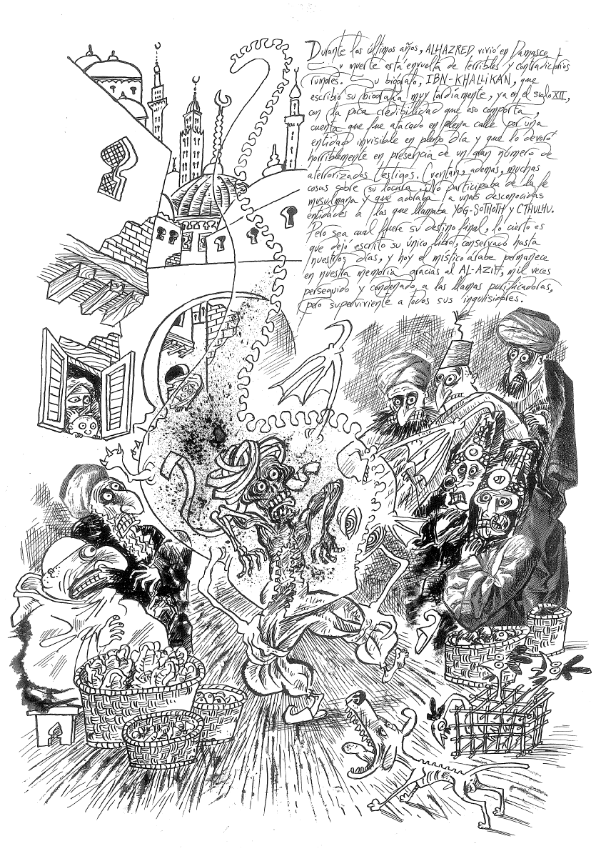 LLUÏSOT - NECRONOMICÓN: BIOGRAFÍA DE ABDUL AL-HAZRED
