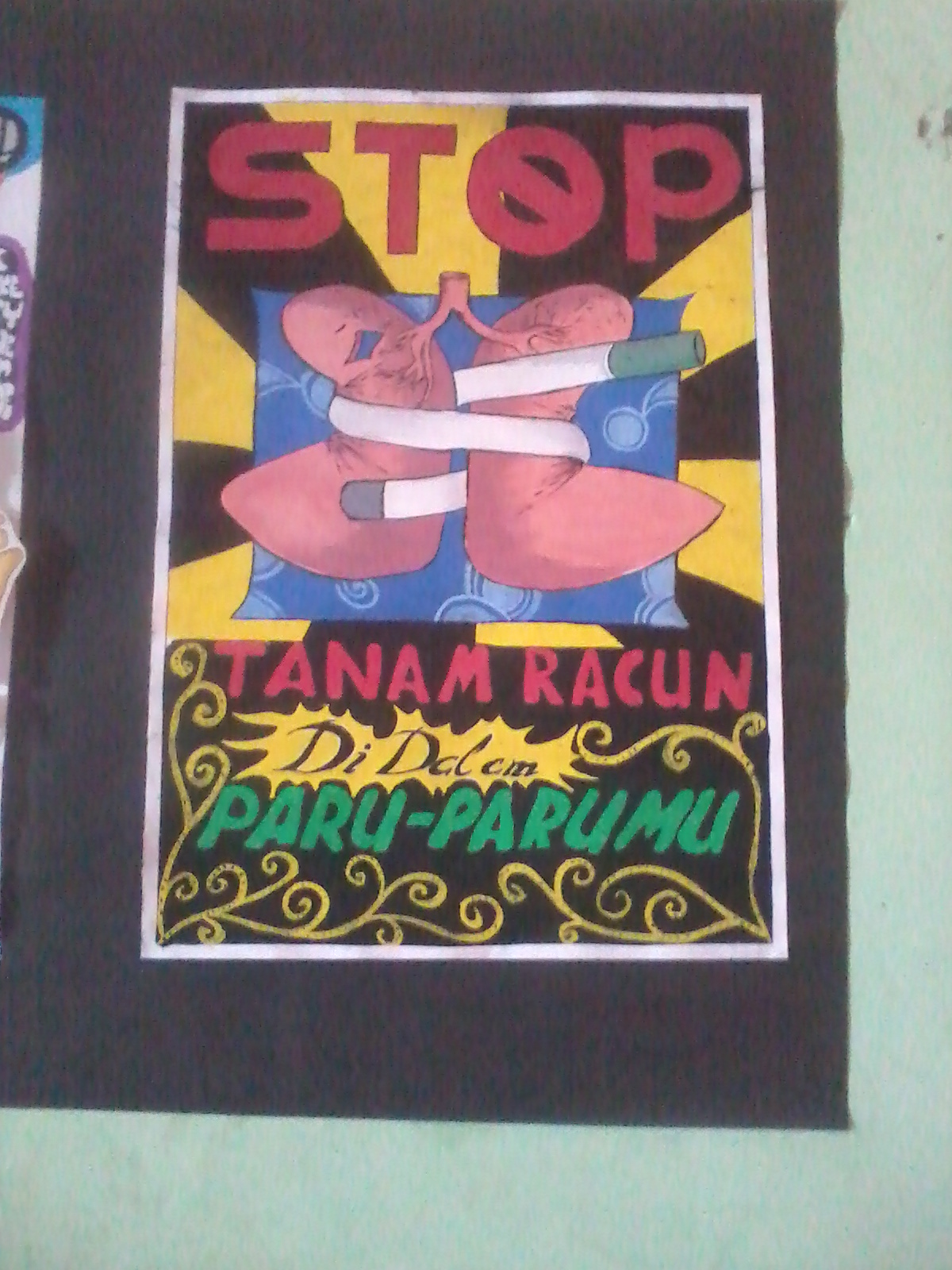 Random Arts of mine: POSTER ANTI ROKOK