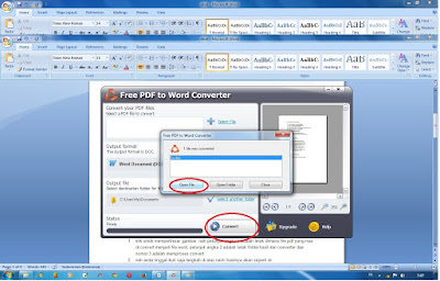 Cara Merubah PDF ke MS Word Dengan Mudah dan Cepat - Panduan Belajar Ms ...