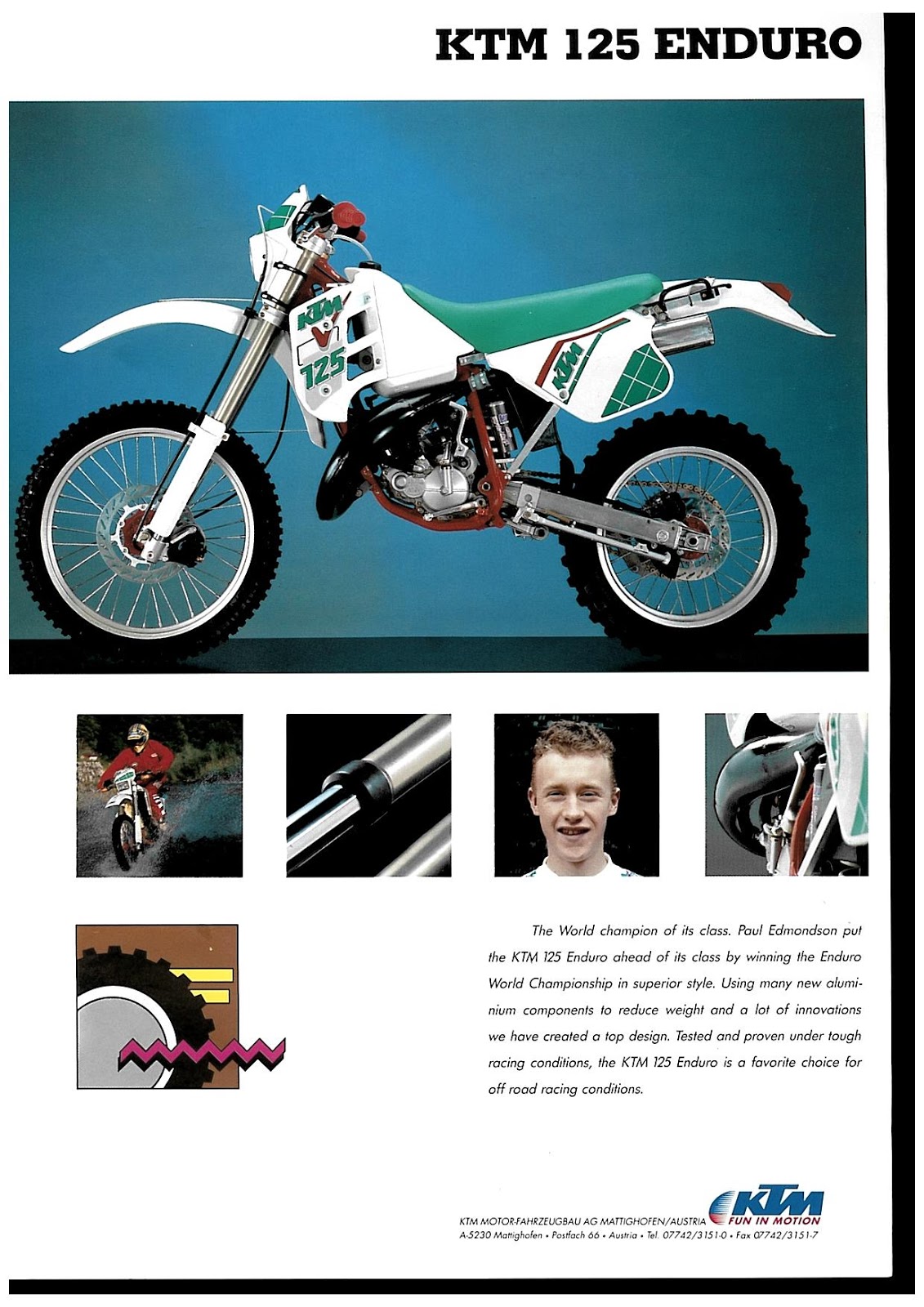MMVV: BROCHURE KTM '91