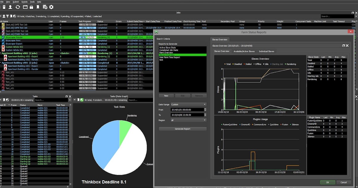 Thinkbox Deadline 8.1 Beta Is Now Open | Computer Graphics Daily News