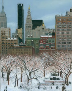 SJF New York Art: Union Square in cooler climes