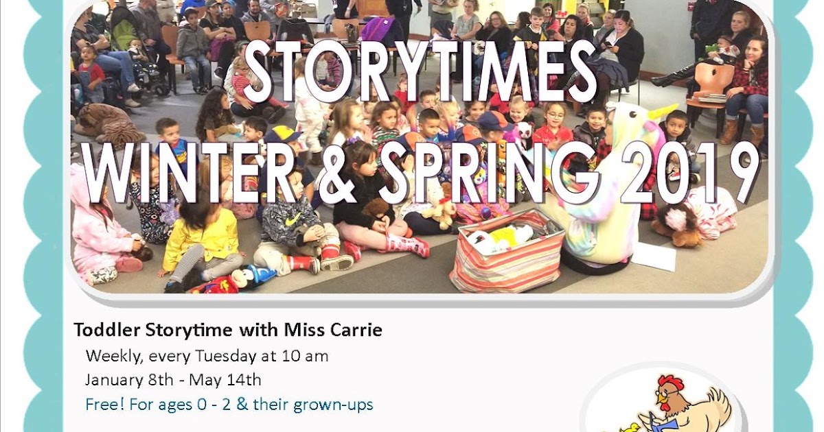 Tulare County Library News and Events: Storytimes at the Visalia Library