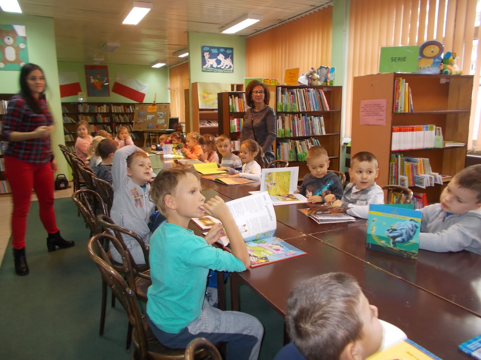 BIBLIOTEKA NA SZWEDEROWIE: Lekcje biblioteczne