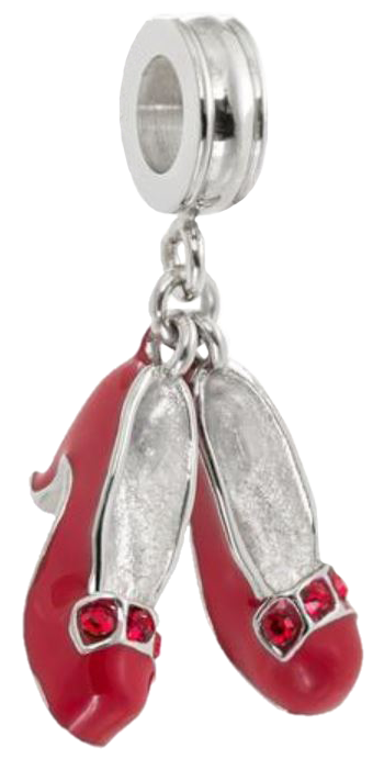 Curiozity Corner: Connections from Hallmark Ruby Slipper Charm