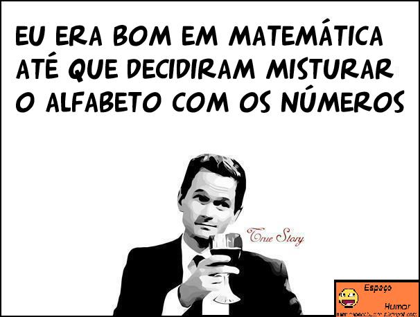 Espaço Humor: Tirinhas De Memes: Matemática.