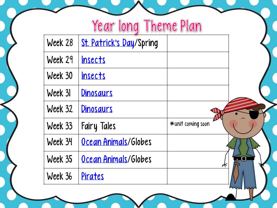 Back to school, First Week of School and Year Long Plan