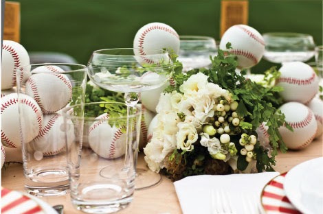 A Grown-up In The Making: Baseball Inspired Tablescape