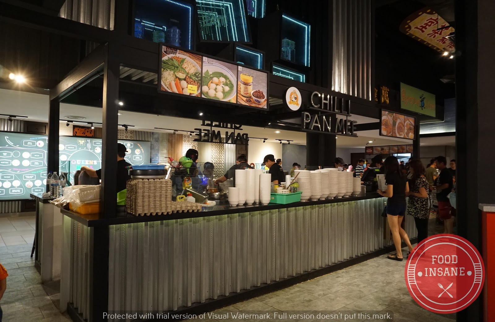 FOOD INSANE: Uncle Kin Chilli Pan Mee @ Queensbay Mall & Gurney Paragon ...