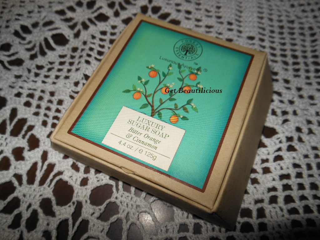 Forest Essentials Luxury Sugar Soap Bitter Orange & Cinnamon: Review ...