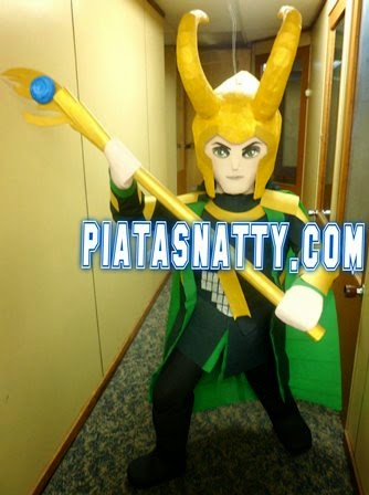 PIÑATAS NATTY @pinatas_eventos.natty: PIÑATA LOKI "LOS VENGADORES"