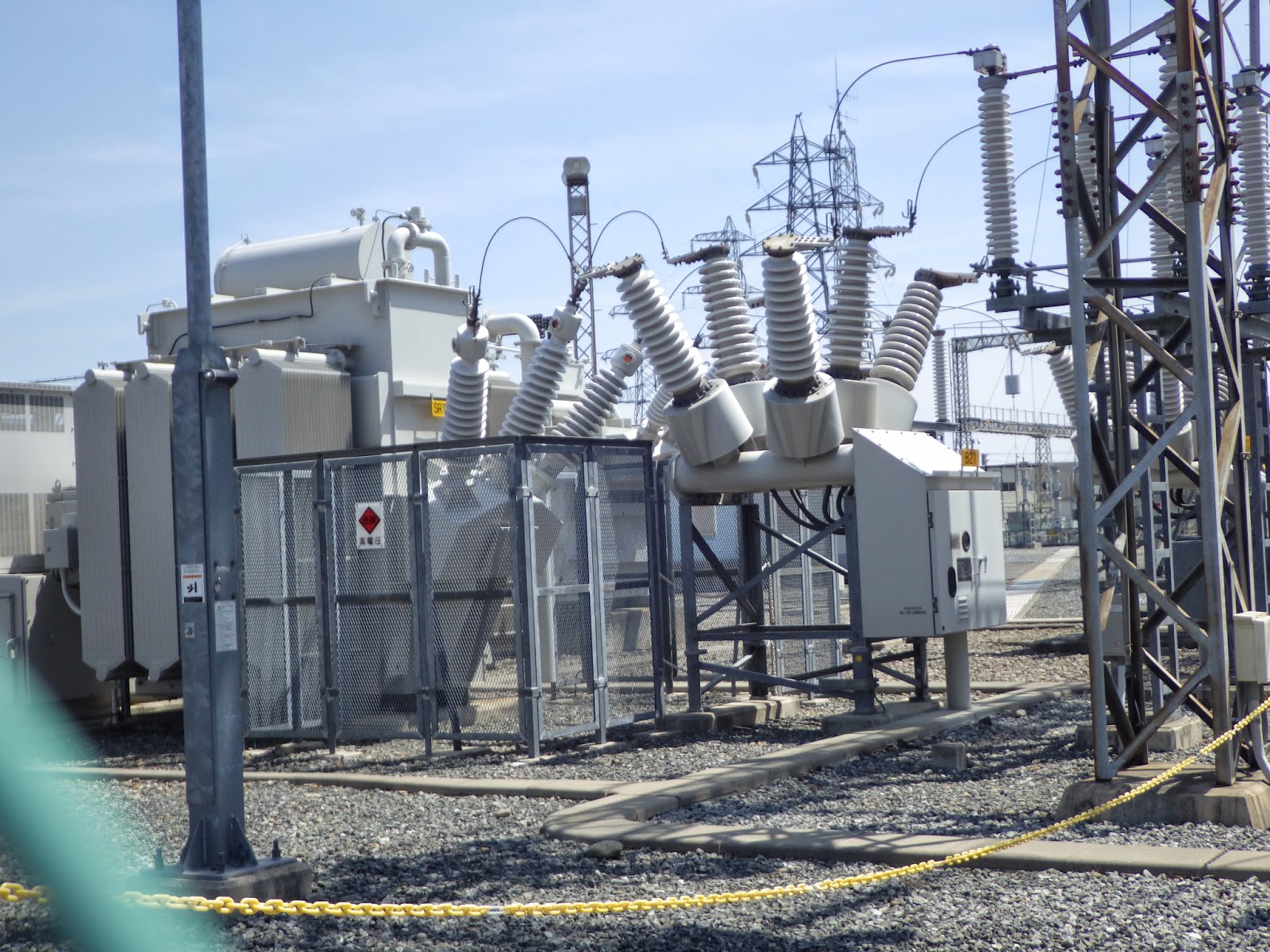 変電・饋電(き電)・通信のもろもろ: 17. JR東日本 岡部交流変電所（直流併用）