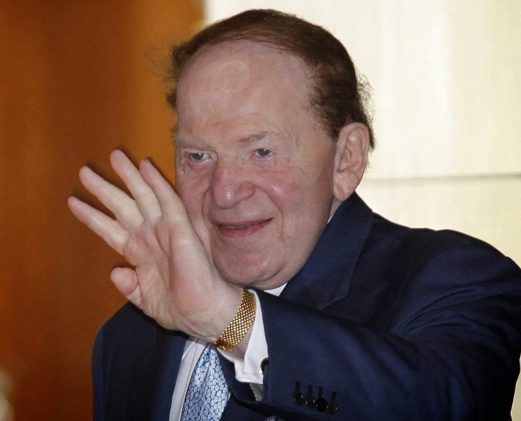 WORLD'S RICHEST: Sheldon Adelson