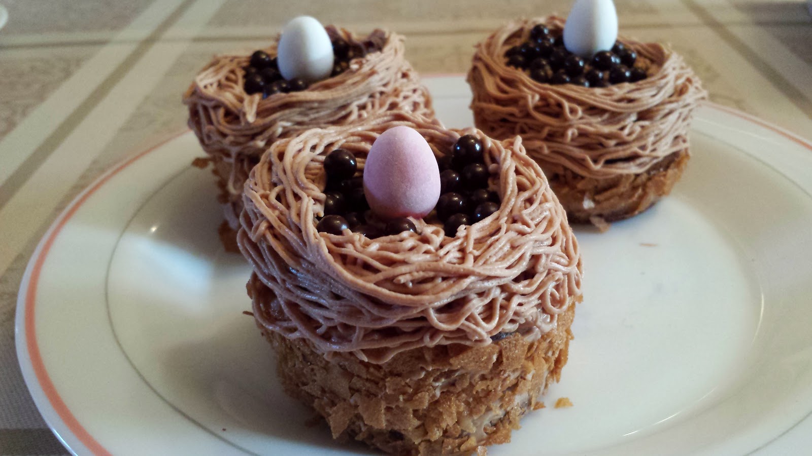 Le labo de gourmandises: Petits nids de Pâques