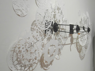 Linear outline: PAPER CUT EXHIBITION @ MANCHESTER