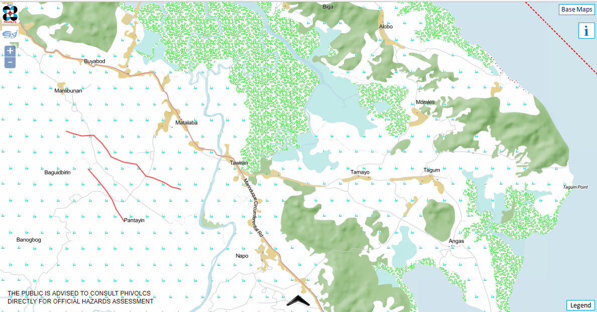 Marinduque Rising: New data: Mga lugar na dinaraanan ng Central ...