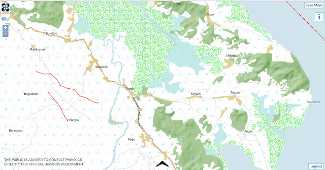 Marinduque Rising: New data: Mga lugar na dinaraanan ng Central ...
