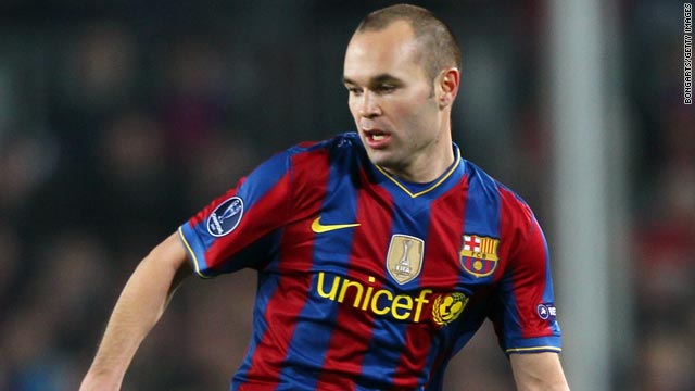 Bald Celebs: Andrés Iniesta - Spanish - Footballer