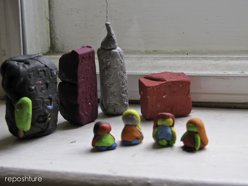 Reposhture Studio: Little Clay People