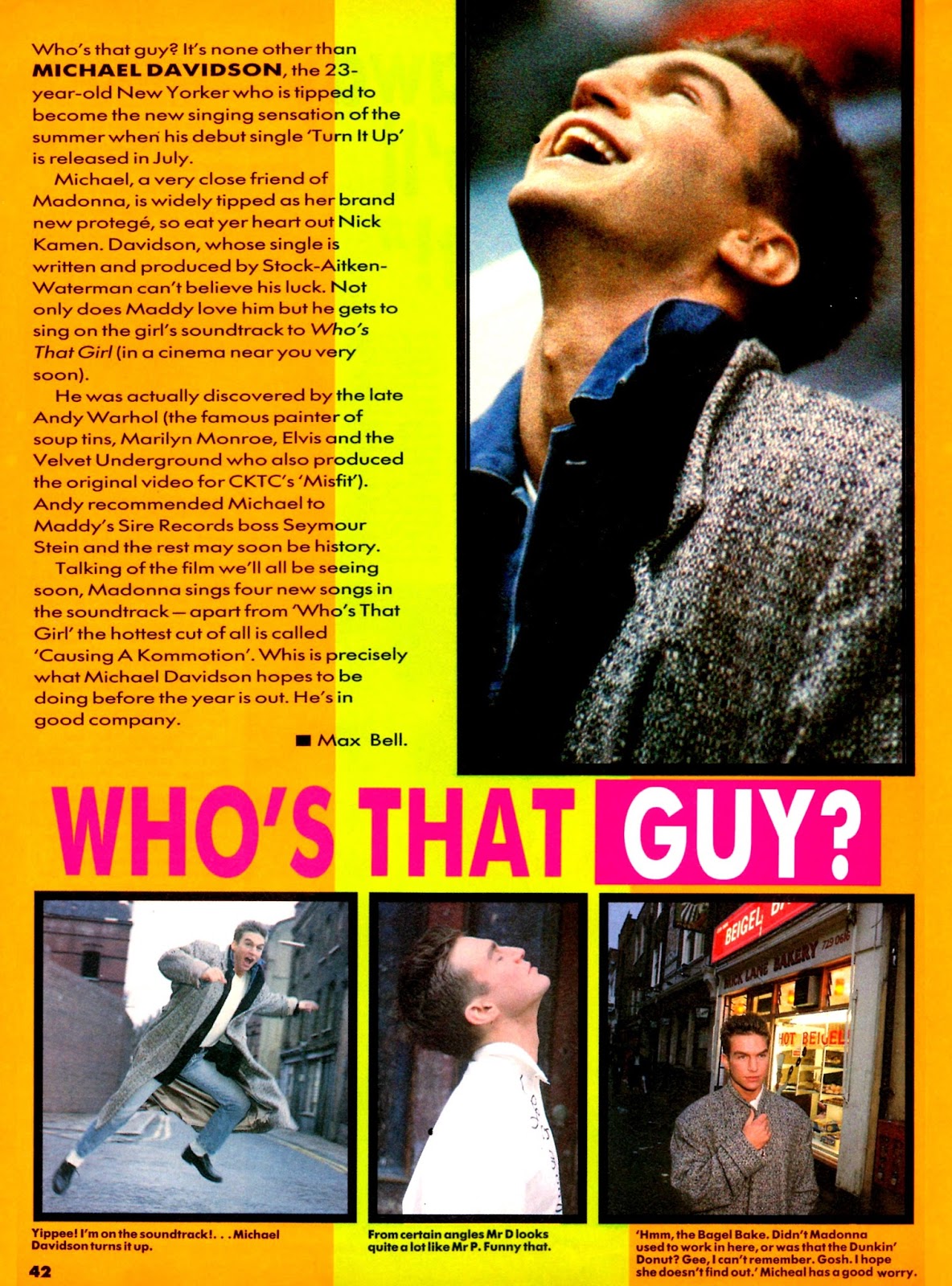 Michael Davidson | The Popjustice Forum