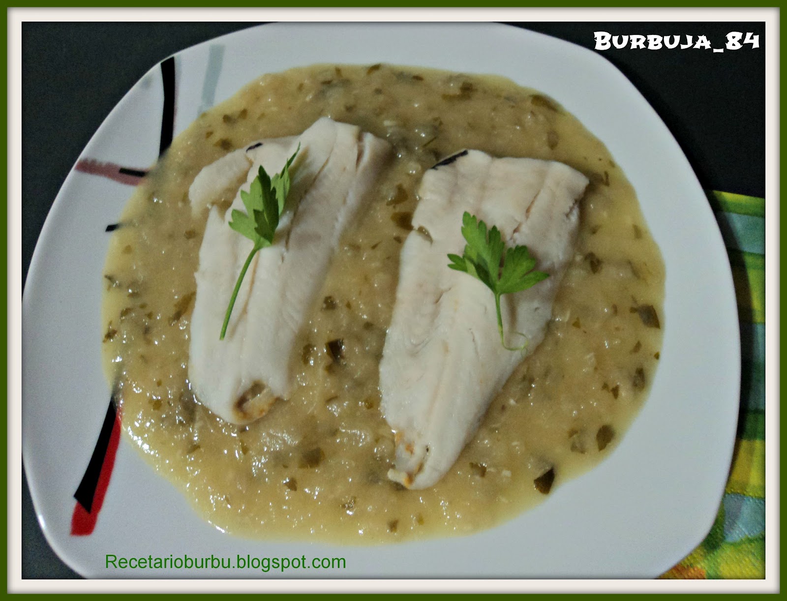 Recetario Burbu: Merluza en salsa verde th