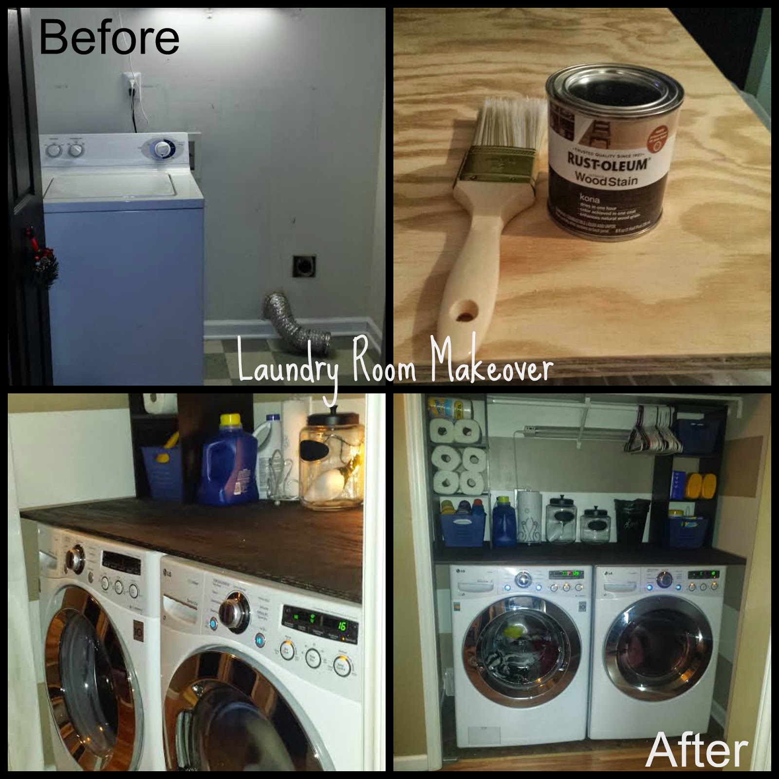 Tonya Locklear: Laundry Room Makeover