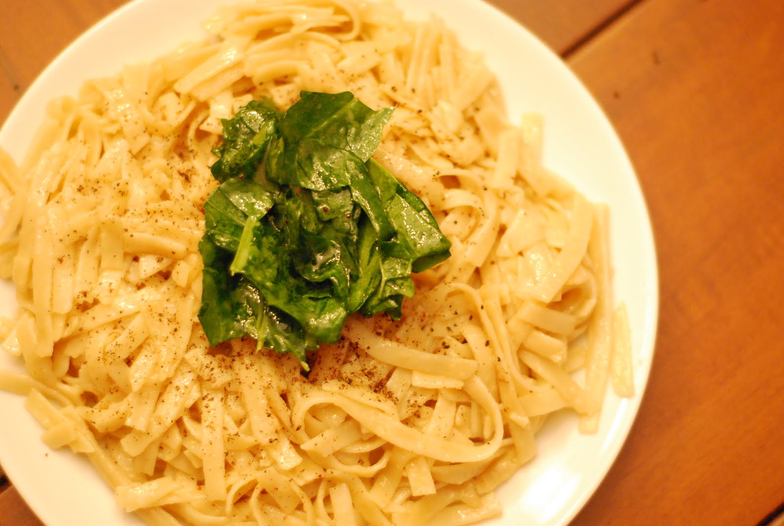 Return to the Garden: Fettuccine Alfredo