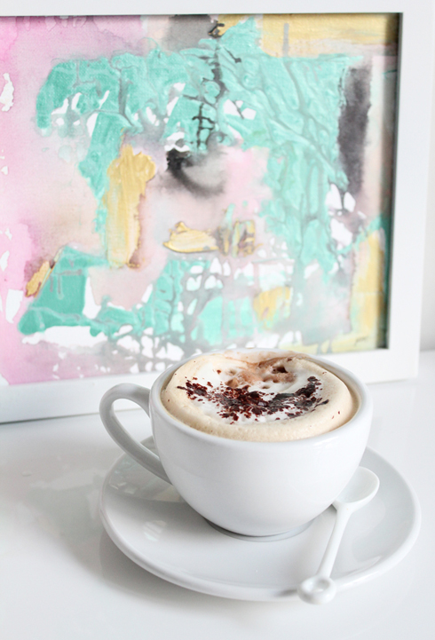 Soy & Coconut Nespresso Decaf Mocha Float - Made By Girl