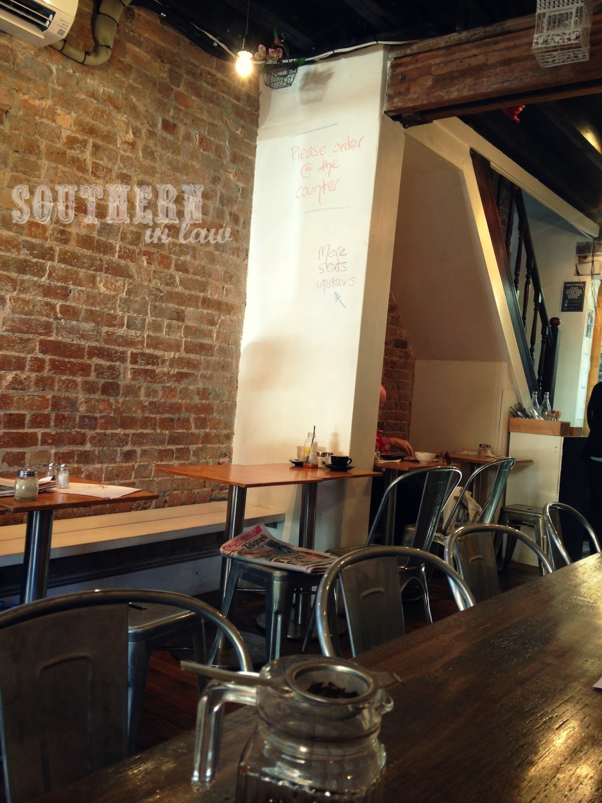 Southern In Law: Brunch at Third Village Cafe, Darlinghurst