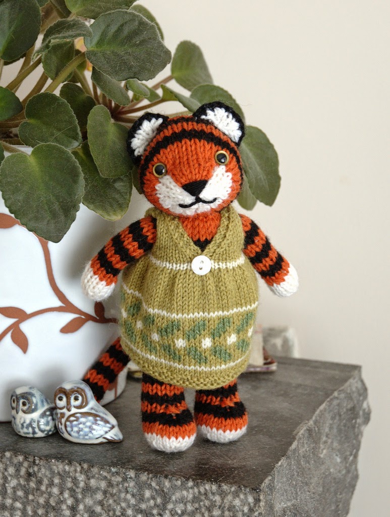 Fuzzy Thoughts: June featured pattern - Tiger
