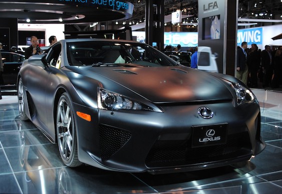 Lexus lfa Black | Carz Club
