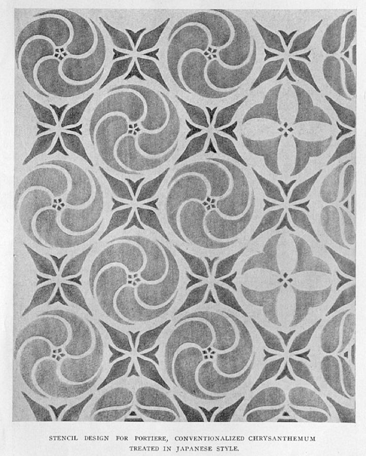 Laurelhurst Craftsman Bungalow: Craftsman Mag Stencil Designs