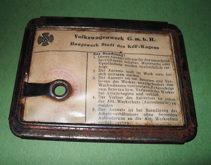 H2O Nein Danke: KDF Worker's ID badges