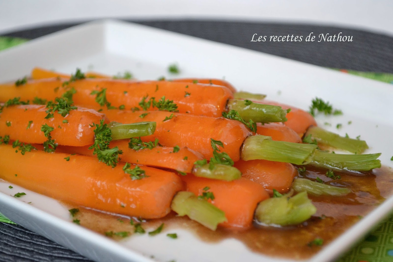 Ma cuisine au fil de mes idées...: Carottes fondantes, sauce au ...